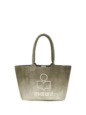 Isabel Marant Étoile Yenky Logo Tote Bag - Green