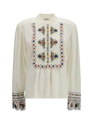 Isabel Marant Étoile Marant Monique Embroidered Top