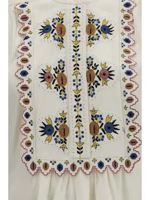 Isabel Marant Étoile Marant Monique Embroidered Top