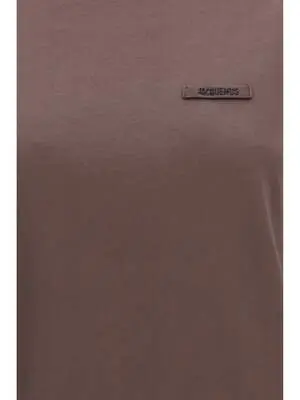 Jacquemus Logoed T-shirt - Brown