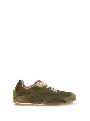 Bottega Veneta Orbit Flash Sneakers - Green