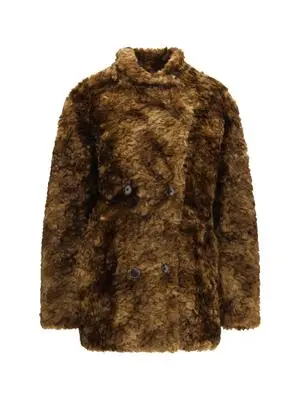 Isabel Marant Étoile Marant Jya Double-breasted Coat - Brown