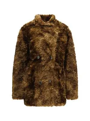 Isabel Marant Étoile Marant Jya Double-breasted Coat - Brown
