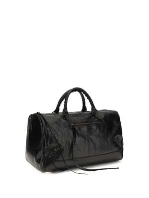 Balenciaga Large Le City Boston Travel Bag - Black