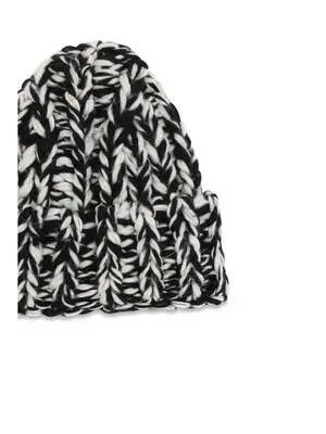 AMI Paris Xxl Wool Knit Beanie
