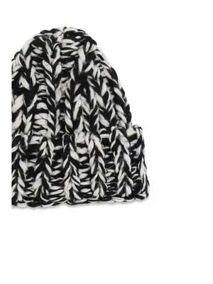 AMI Paris Xxl Wool Knit Beanie