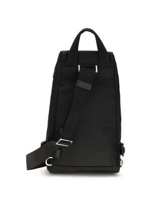 Prada Triangle Logo Backpack