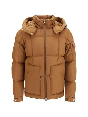 Moncler Dravenis Padded Jacket - Brown