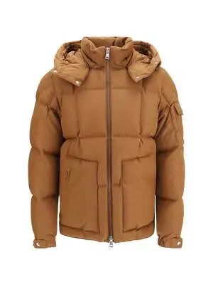 Moncler Dravenis Padded Jacket - Brown