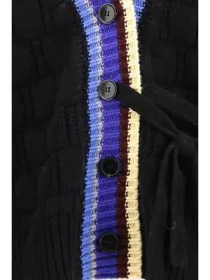 Dries Van Noten V-neck Wool And Cashmere Cardigan