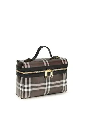 Burberry Vanity Check Handbag
