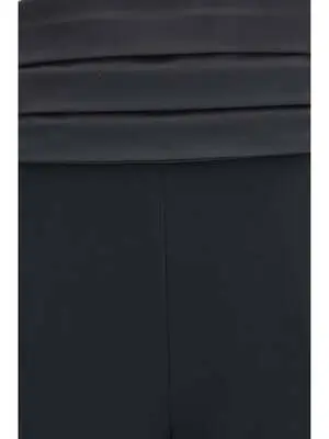 ERMANO SCERVINO Ermanno Scervino Satin High-waisted Pants