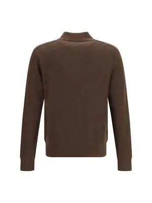 Burberry Long-sleeve Wool Polo
