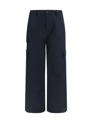 Balenciaga Straight-leg Cargo Pants - Black