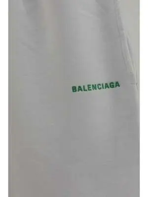 Balenciaga Bodies Cotton Shorts - White