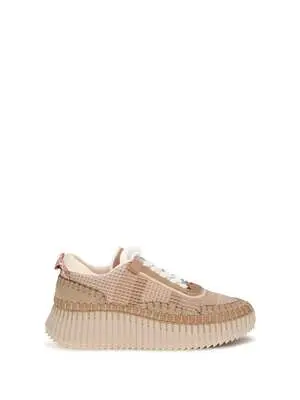 Chloé Nama Sneakers - Cream