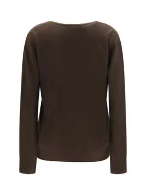 TOTEME V-neck Cashmere-blend Sweater