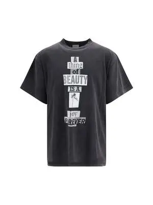 Balenciaga Gradient-print T-shirt - Gray