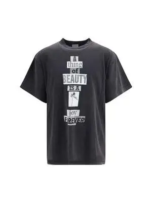 Balenciaga Gradient-print T-shirt - Gray