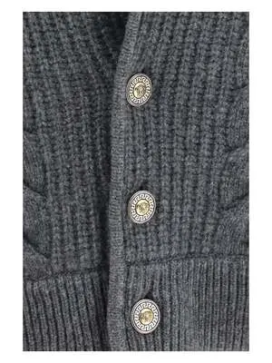 Versace Knitted Button Cardigan