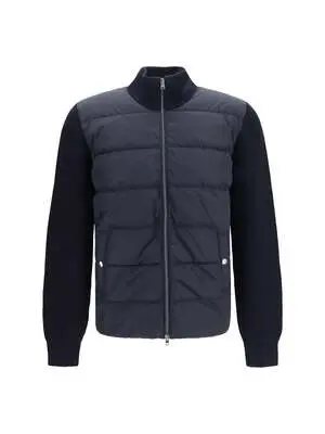 Herno Padded Cardigan - Blue