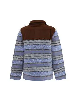 Guest In Residence Western Industry Geometric Jacket - Blue