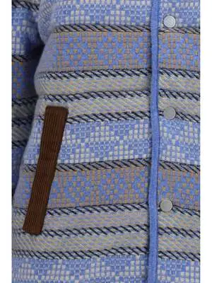 Guest In Residence Western Industry Geometric Jacket - Blue
