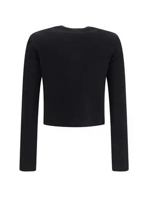 Balmain Round-neck Viscose Cardigan