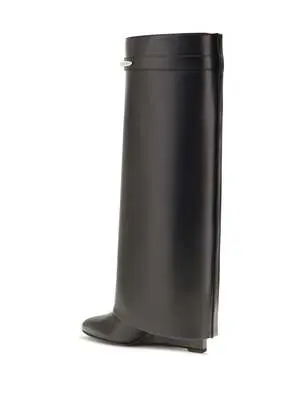 Givenchy Leather Shark Boots - Black