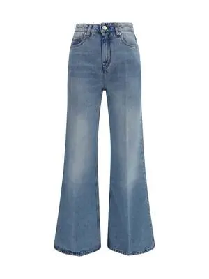AMI Paris Flared Jeans - Blue