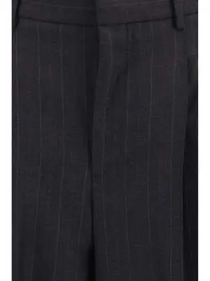 AMI Paris Wide-leg Tailored Pants