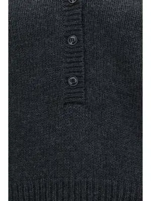 Our Legacy Country Henley Merino Cardigan - Gray