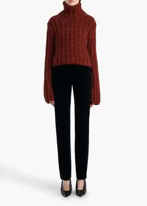 Khaite Kelly Sweater - Rust Multi