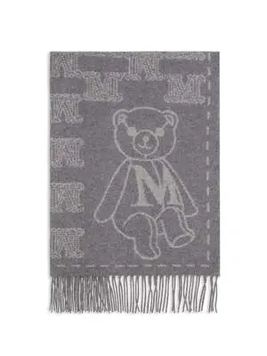 Max Mara Max Mara Women Charme Scarf Gray