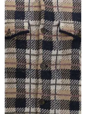 Guest In Residence Checked Cashmere Shirt