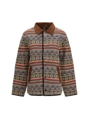 Guest In Residence Western Industry Geometric Jacket - Brown