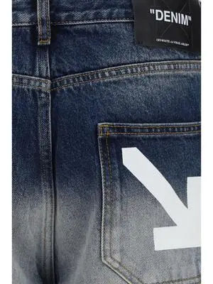 Off-White Half Arrow Jeans - Gray