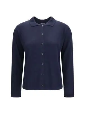 Max Mara S Chiara Virgin Wool Cardigan - Blue