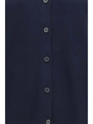 Max Mara S Chiara Virgin Wool Cardigan - Blue