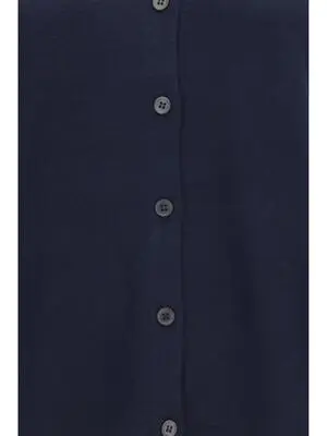 Max Mara S Chiara Virgin Wool Cardigan - Blue