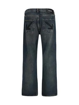 Off-White Half Arrow Jeans - Blue
