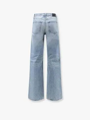Gucci Stonewashed Cotton Denim Jeans - Multicolor