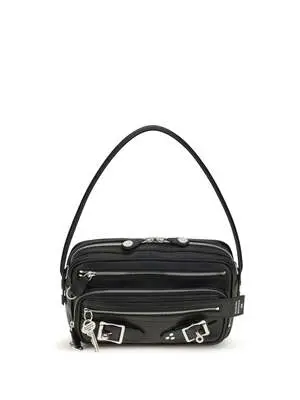 Acne Studios Camero Party Belts Shoulder Bag - Black