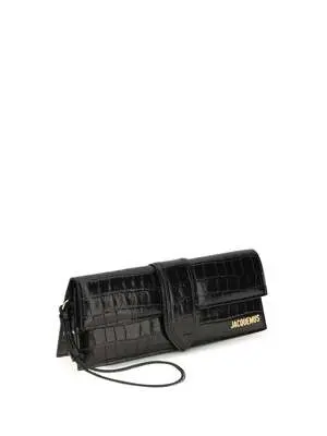 Jacquemus Crocodile-effect Bambino Pouch