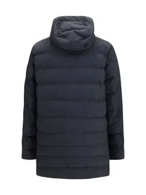 Herno Long Padded Hooded Jacket