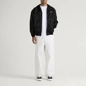 BUTTER GOODS Thorn Camo Waffle Zip Hoodie
