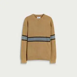 BUTTER GOODS Break Knit Jumper - Washed Tan
