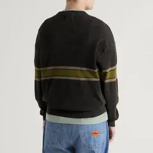 BUTTER GOODS Break Knit Jumper - Washed Black