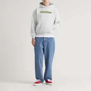 BUTTER GOODS Ripstop Logo Applique Hoodie