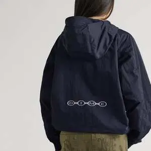 DIME Crinkled Tech Windbreaker Jacket